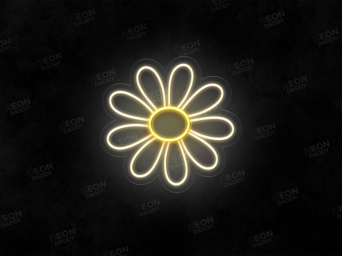 Neon Daisy Sign | Daisy Neon Light Décor – Neon Daddy