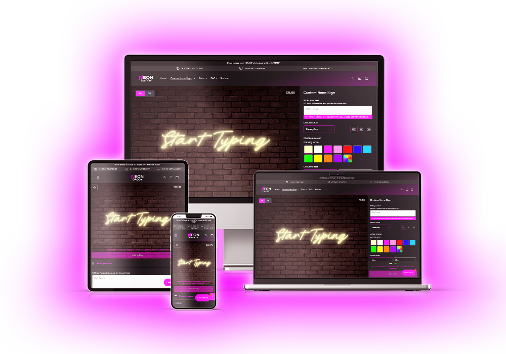 Neon Daddy - Custom Neon Signs - The UK's Leading Supplier